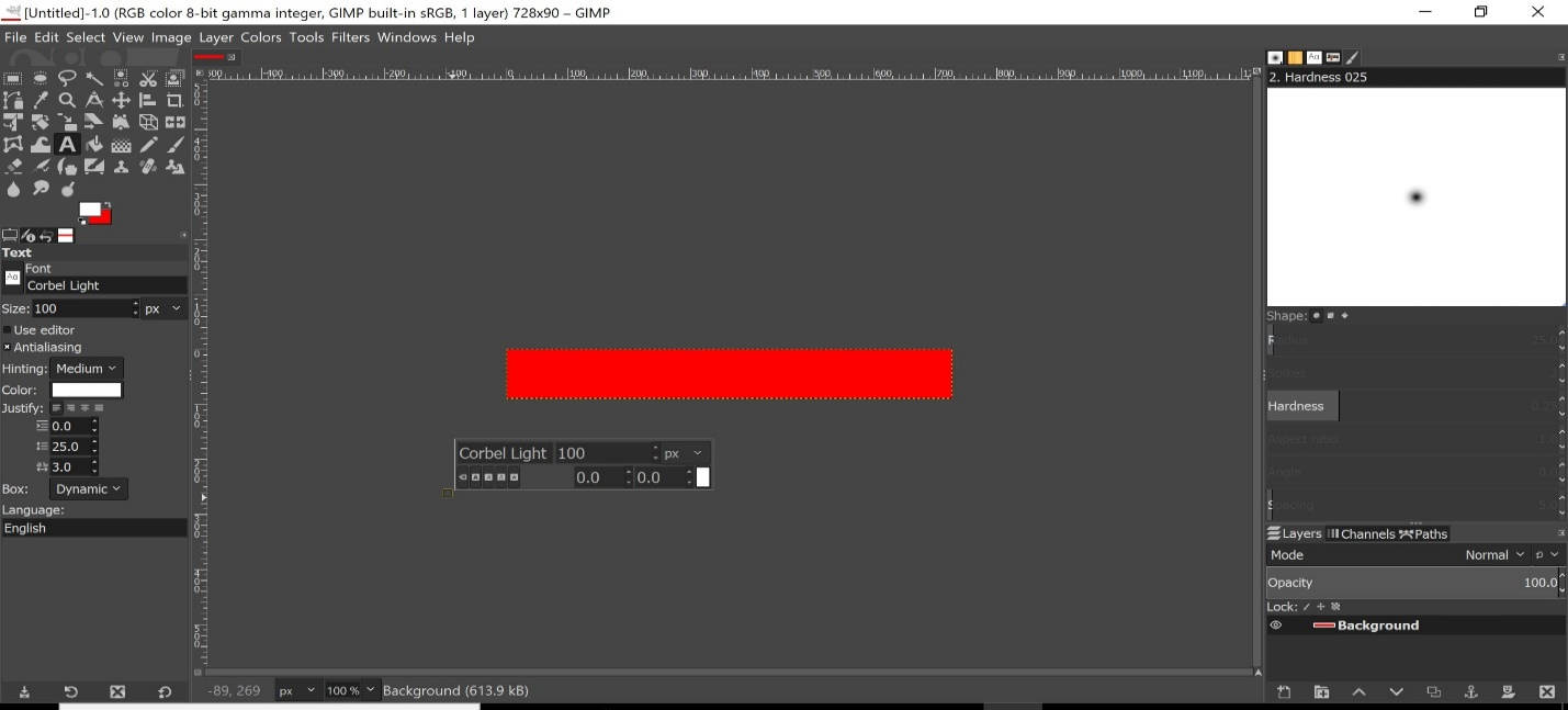 GIMP Tutorial Online Edition – Page 7 – Xiaoya's Lab