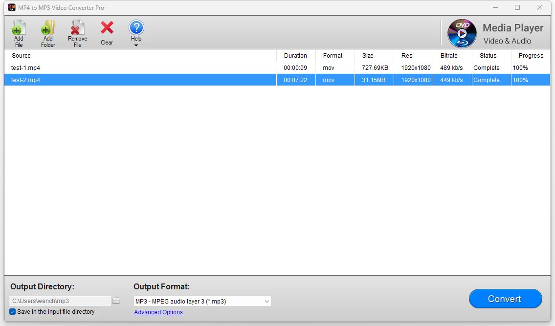 MP4 to MP3 Video Converter Pro Online Tutorial – Page 4 – Xiaoya's Lab