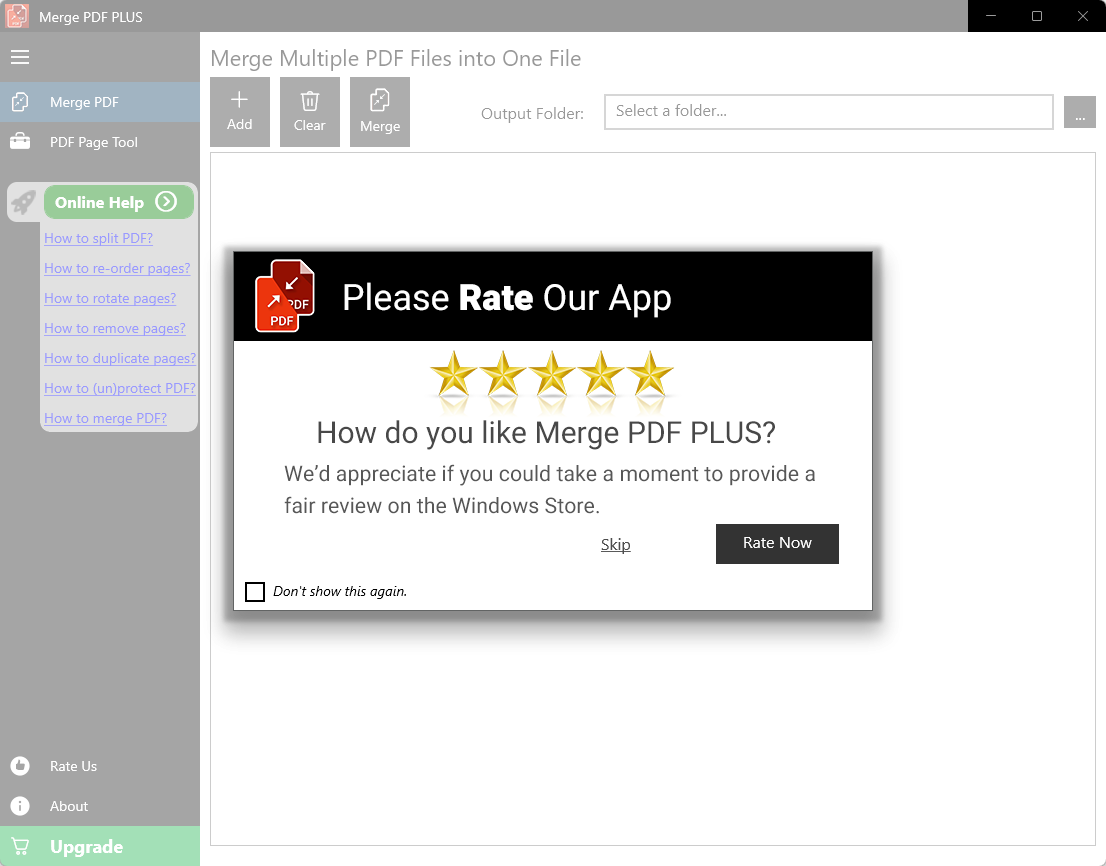 Merge PDF PLUS – Xiaoya's Lab