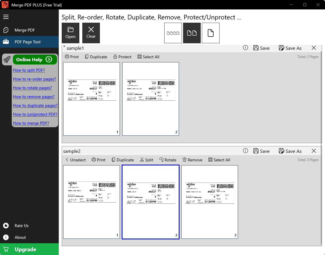 Merge PDF PLUS – Xiaoya's Lab