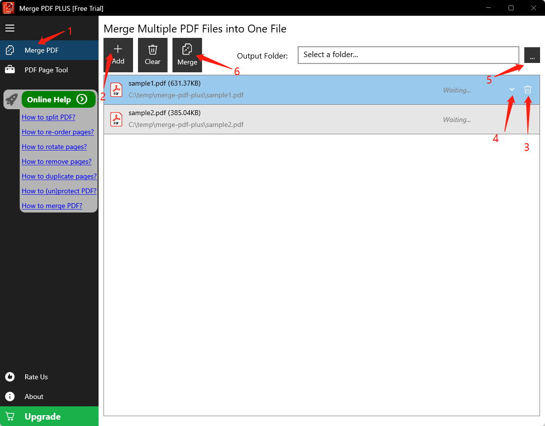 Merge PDF PLUS Online Tutorial – Page 2 – Xiaoya's Lab